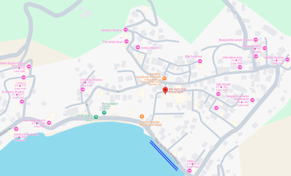 Contact - BM GYM CLUB - POROS